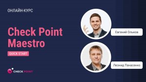 Бесплатный курс Check Point  Maestro Quick Start