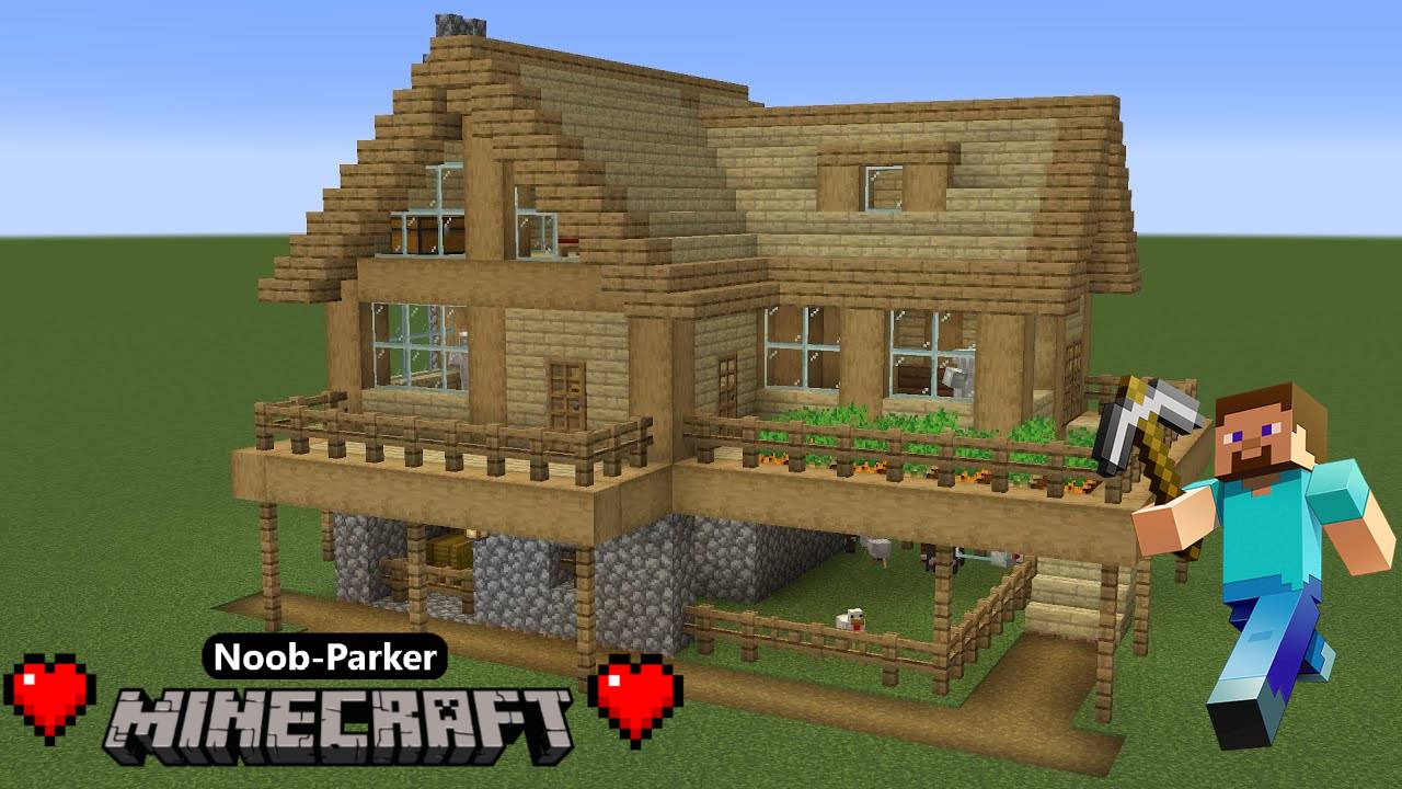 Учебник по майнкрафту, как построить всё, minecraft.