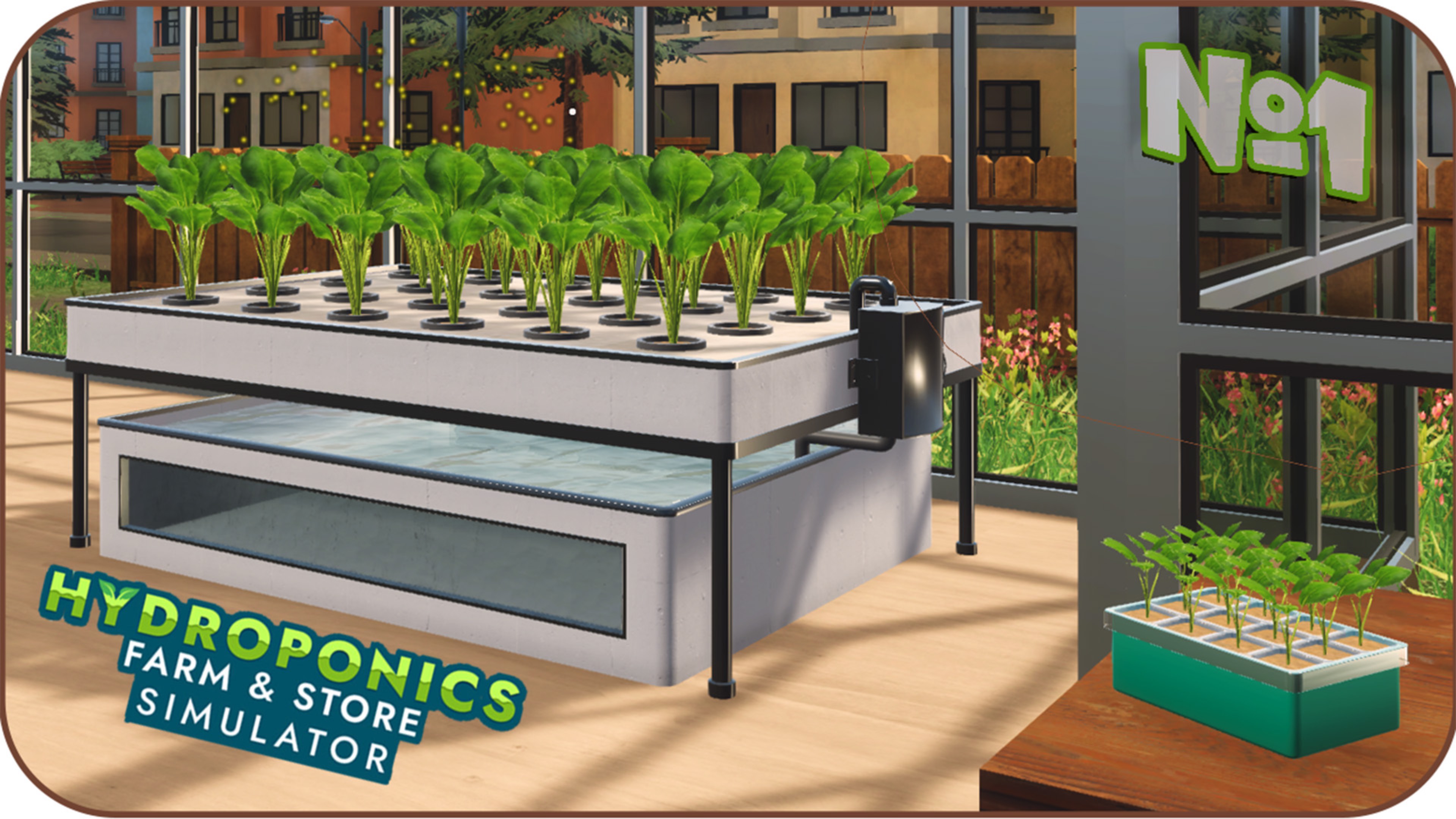 Hydroponics Farm &amp; Store Simulator