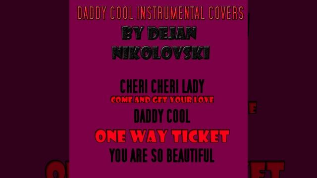 Daddy Cool Instrumental Covers (2024)