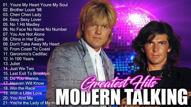 40 лет Modern Talking !!! Звук 80-х Modern Talking &amp; Blue System Style