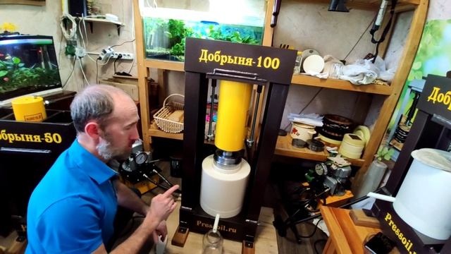 Пресс ″Добрыня-100″ производительность и описание