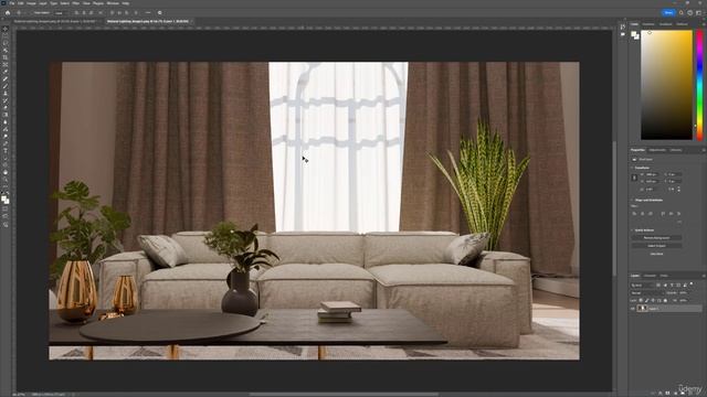 Blender 4.2 Full interior scene creation