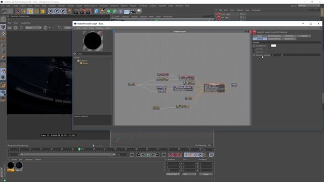 Cinema 4D and Redhisft Creating detailed surface without UVunwrap