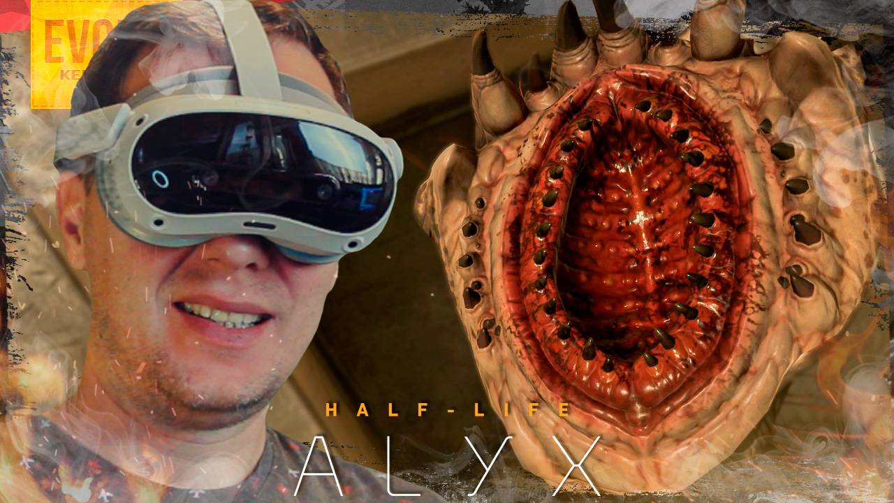 Прохождение HALF-LIFE: ALYX VR на Русском