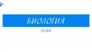 9 класс - Биология