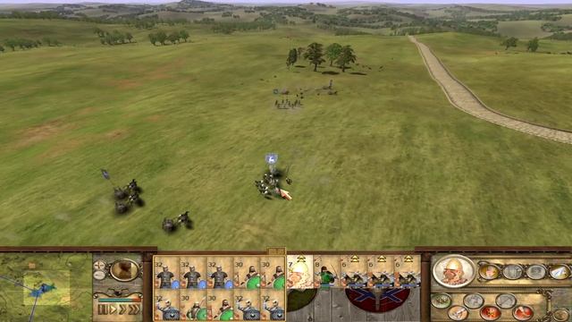 Бритты с форой для ИИ, минимальный размер. Macedon Expansion 1.4, Rome Total War