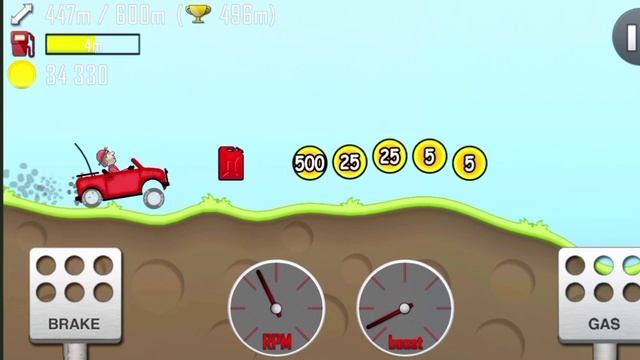 Hill climb racing