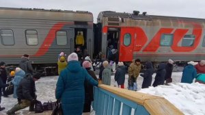 Съемки поездов на станциях и перегонах