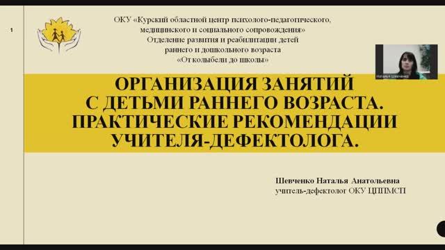 Учитель-дефектолог - Шевченко Наталья Анатольевна