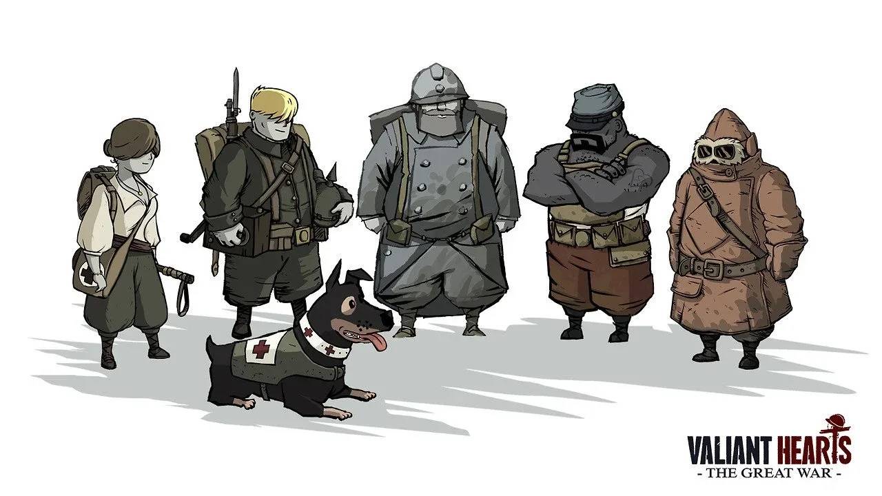 Valiant hearts: the great war