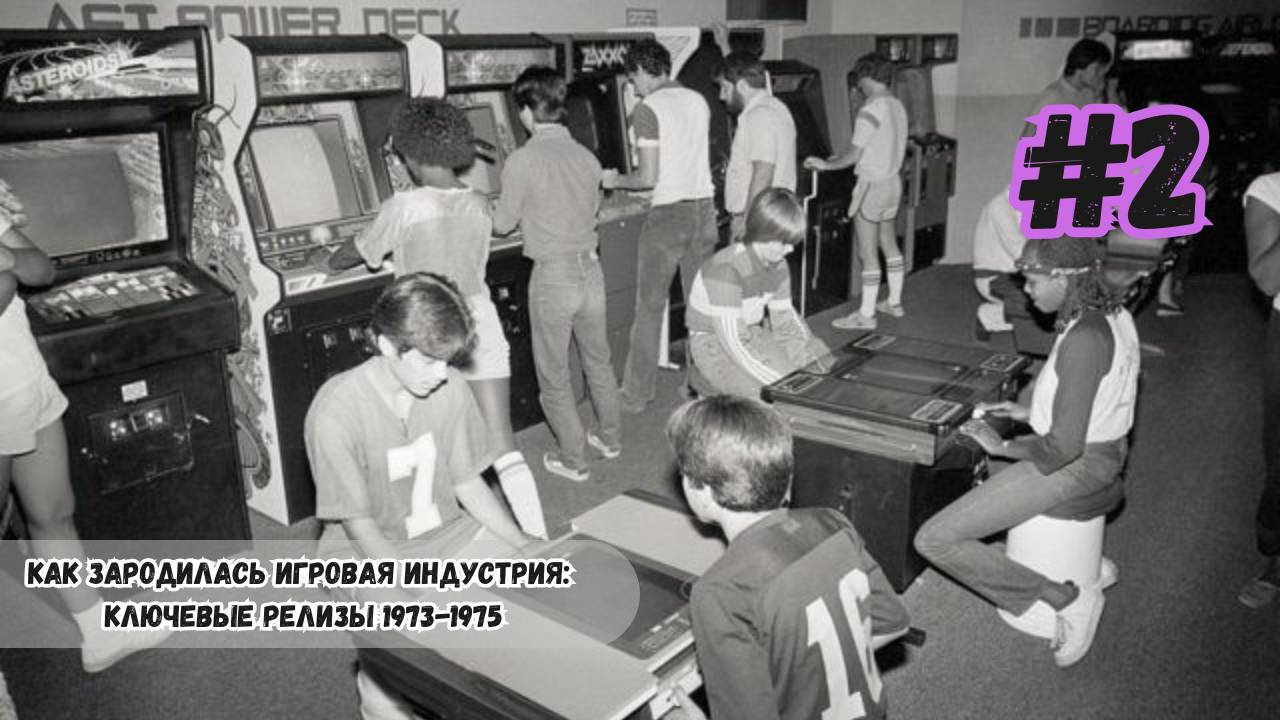 История ретро-игр и игровой индустрии (1971-1988)