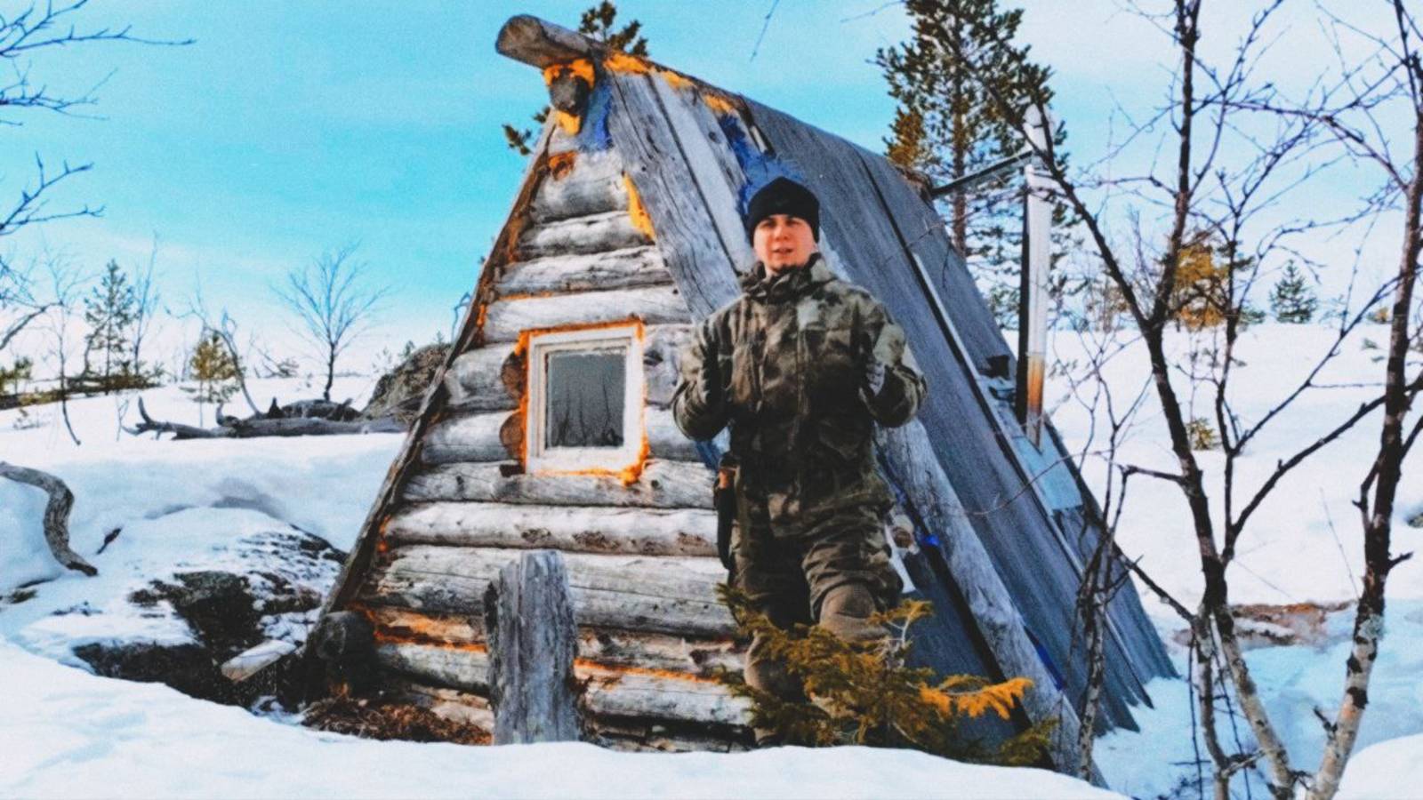 Строительство убежищ в лесу