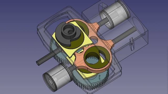 Бесшатунные ДВС