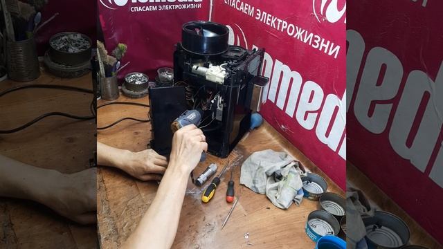 Кофемашина Melitta Varianza не подаёт воду | Ремонт кофемашин в СПб