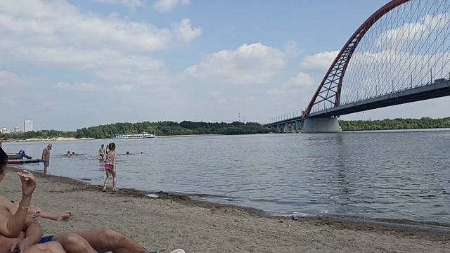 на пляж