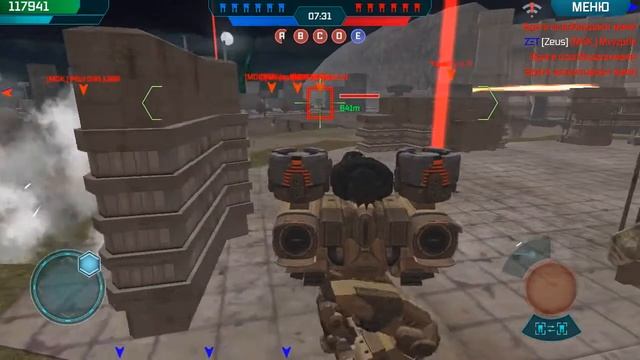 War Robots Ланцелот и Фура в бою часть 5 • Обзор HAPPY ROBOT