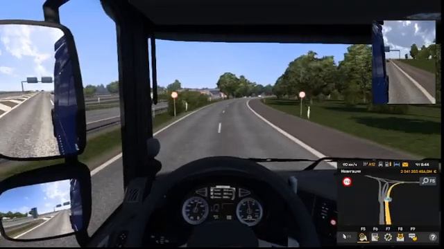 (TMGK9000HD) ETS 2: Мальмё - Нуук (timelapsed 1.5x)