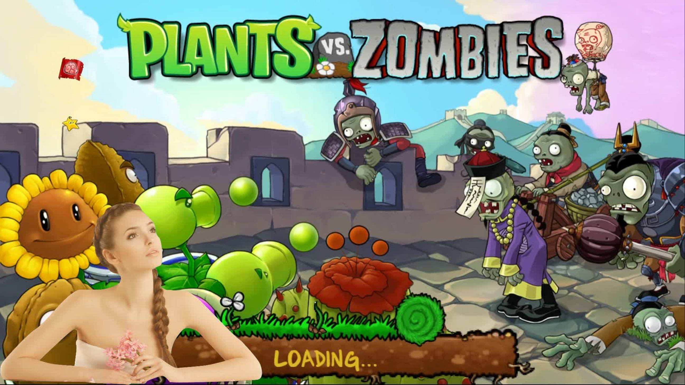Plants vs Zombies Китайские мифы Chinese Myths