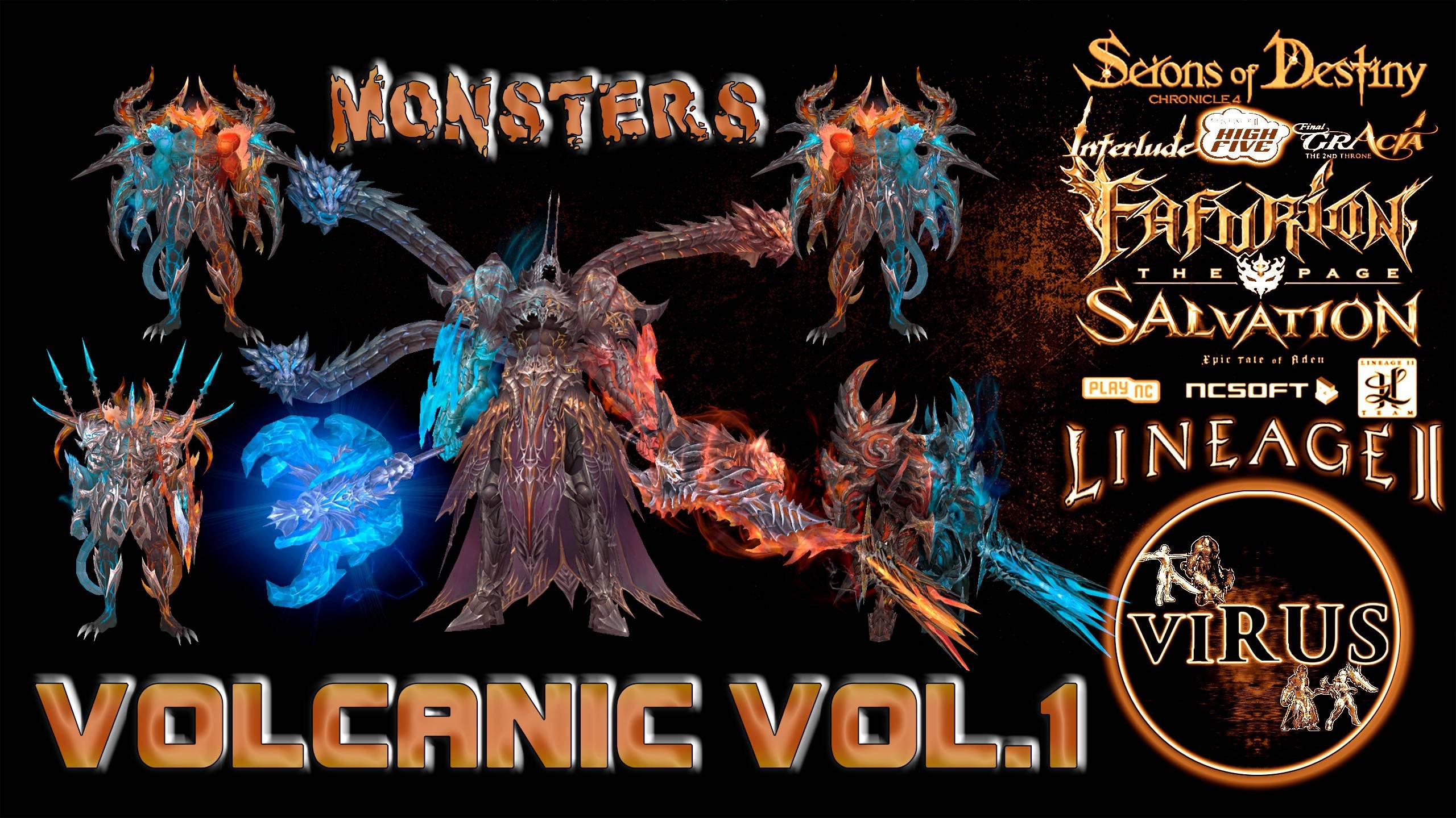 ◄√i®uS► NPC-MONSTERS. ANY CHRONICLES LINEAGE 2...
