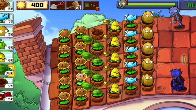 Plants vs Zombies. Зомби против Растений.