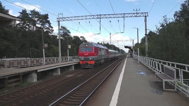 Пассажирский тепловоз серии ТЭП70, ТЭП70БС.