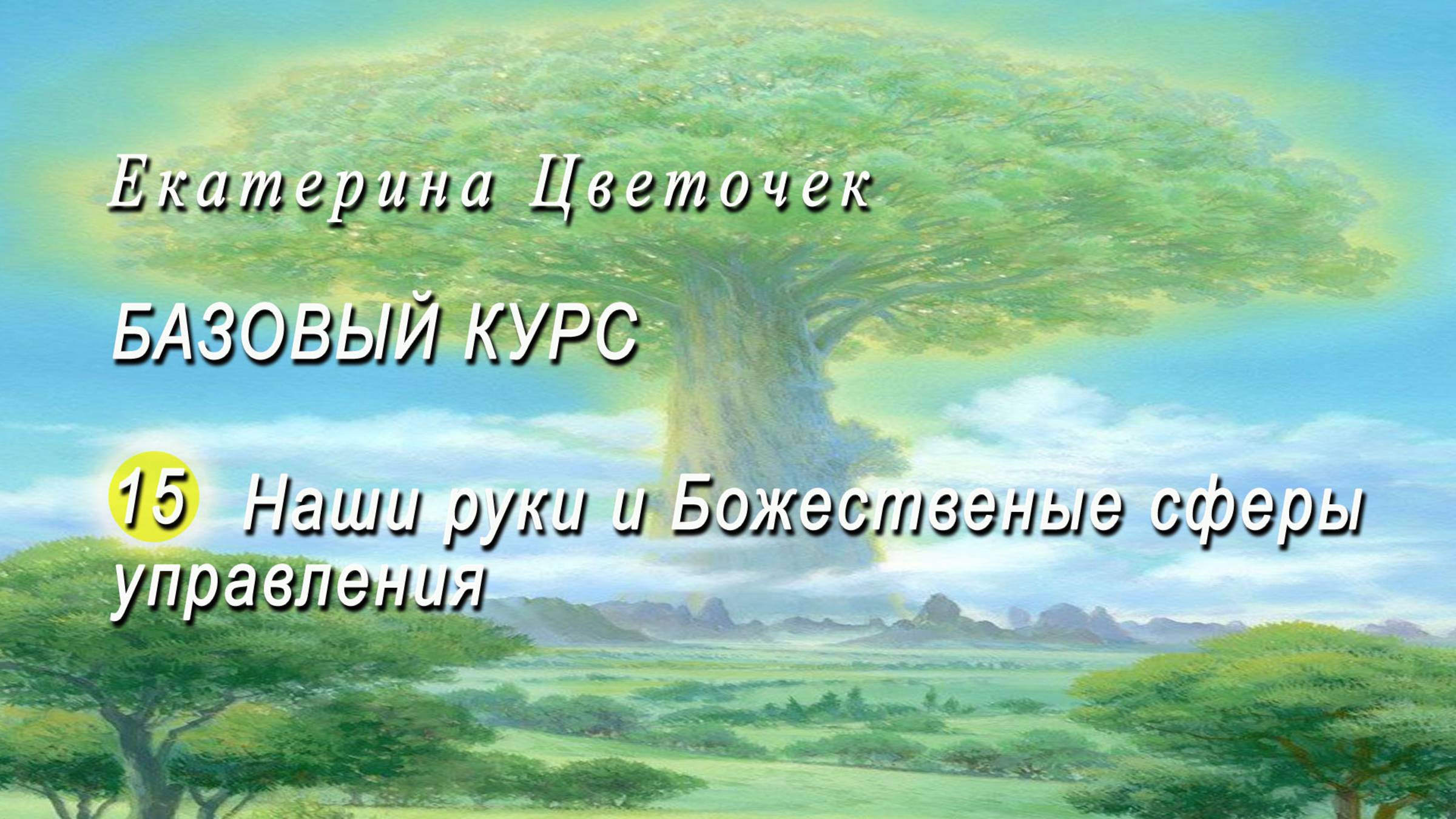 Базовый курс по учению Древо Жизни