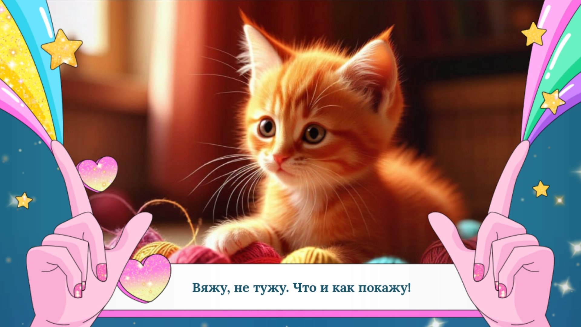 Влоги. Вязание.