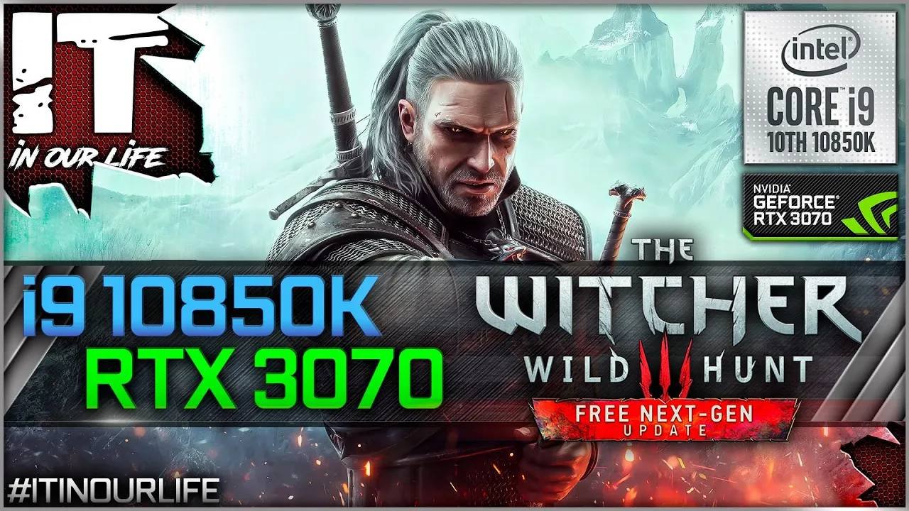 ▶️ i9 10850K + RTX 3070 - Тесты в играх