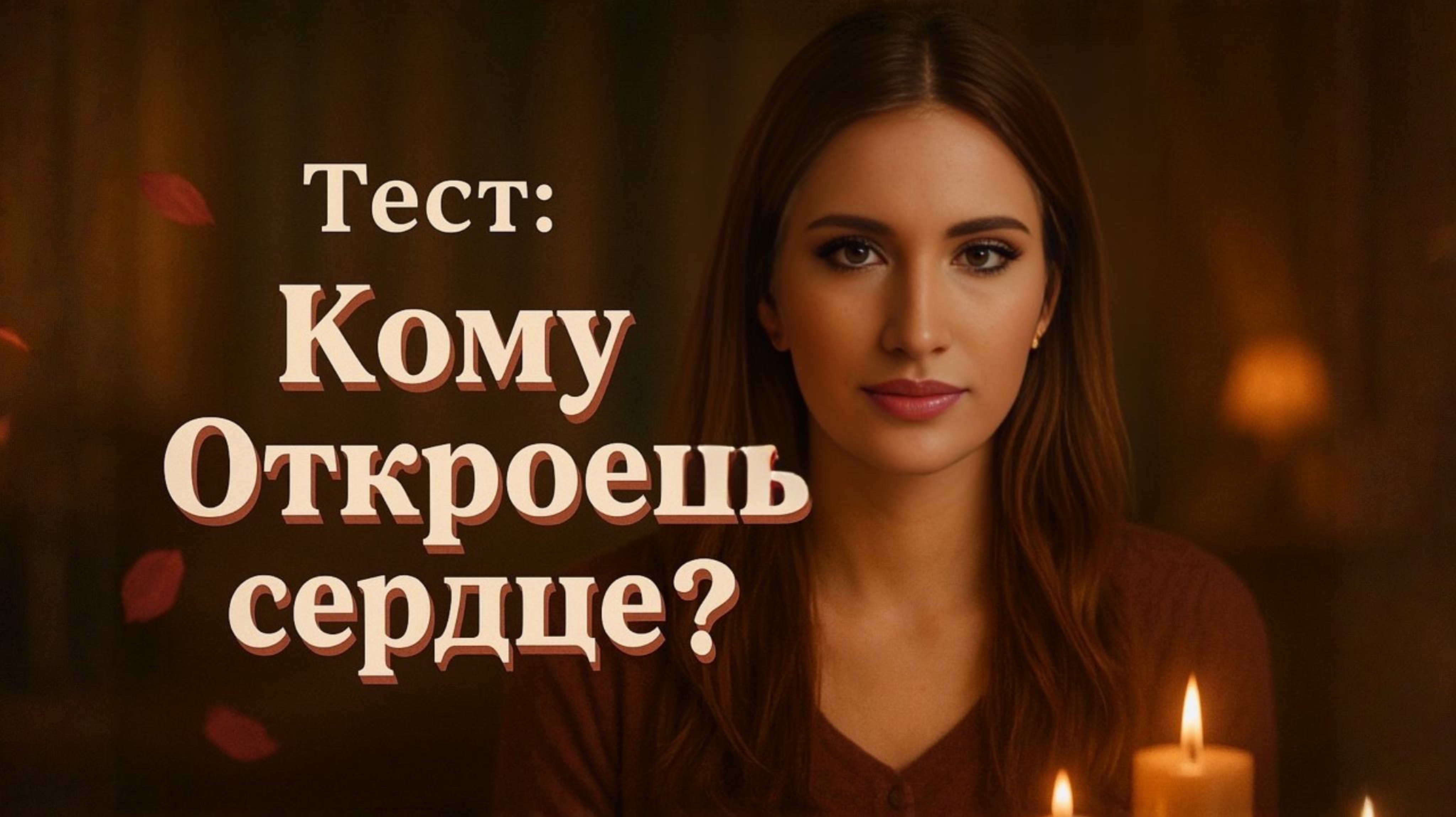 Тест: Кому Откроешь Сердце?
