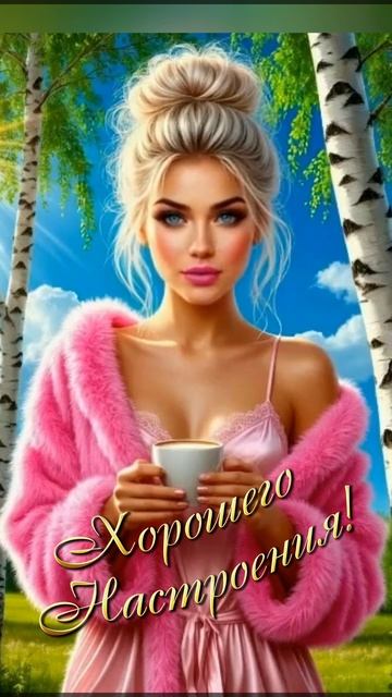 С добрым утром! Отличного дня! Для родных и близких людей музыкальные открытки.