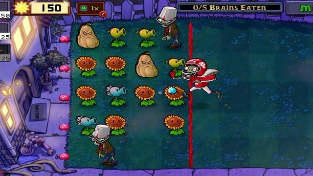 Прохожу пазл ″Я зомби″ в PVZ 1