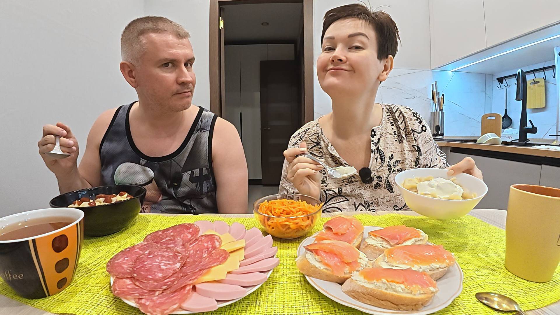 Мукбанг, АСМР, MUKBANG, есть на камеру вкусно, болталка с Пиратская Жизнь Нина и Вовчик