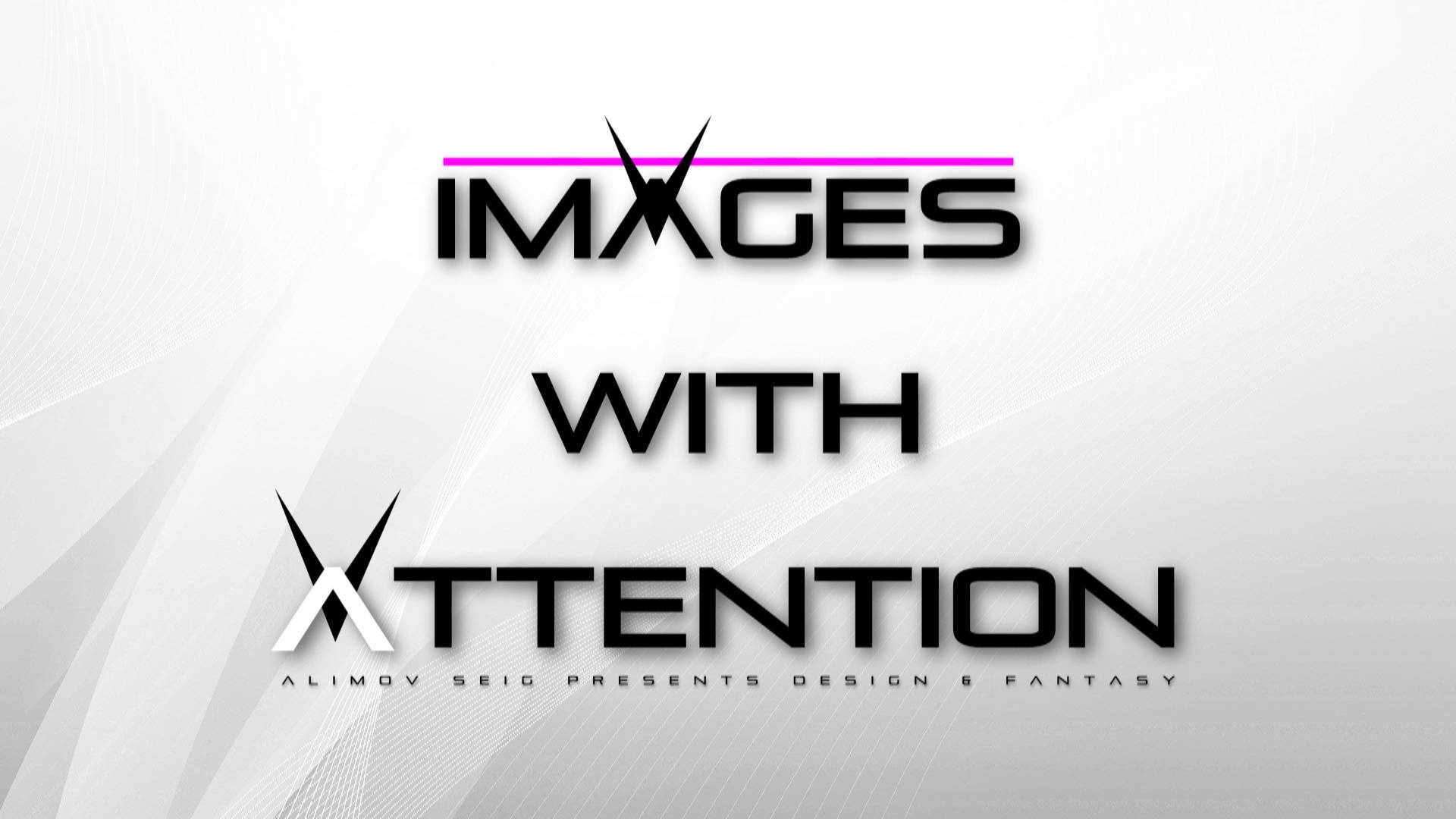 Images  with  attention  /  images without sound  /