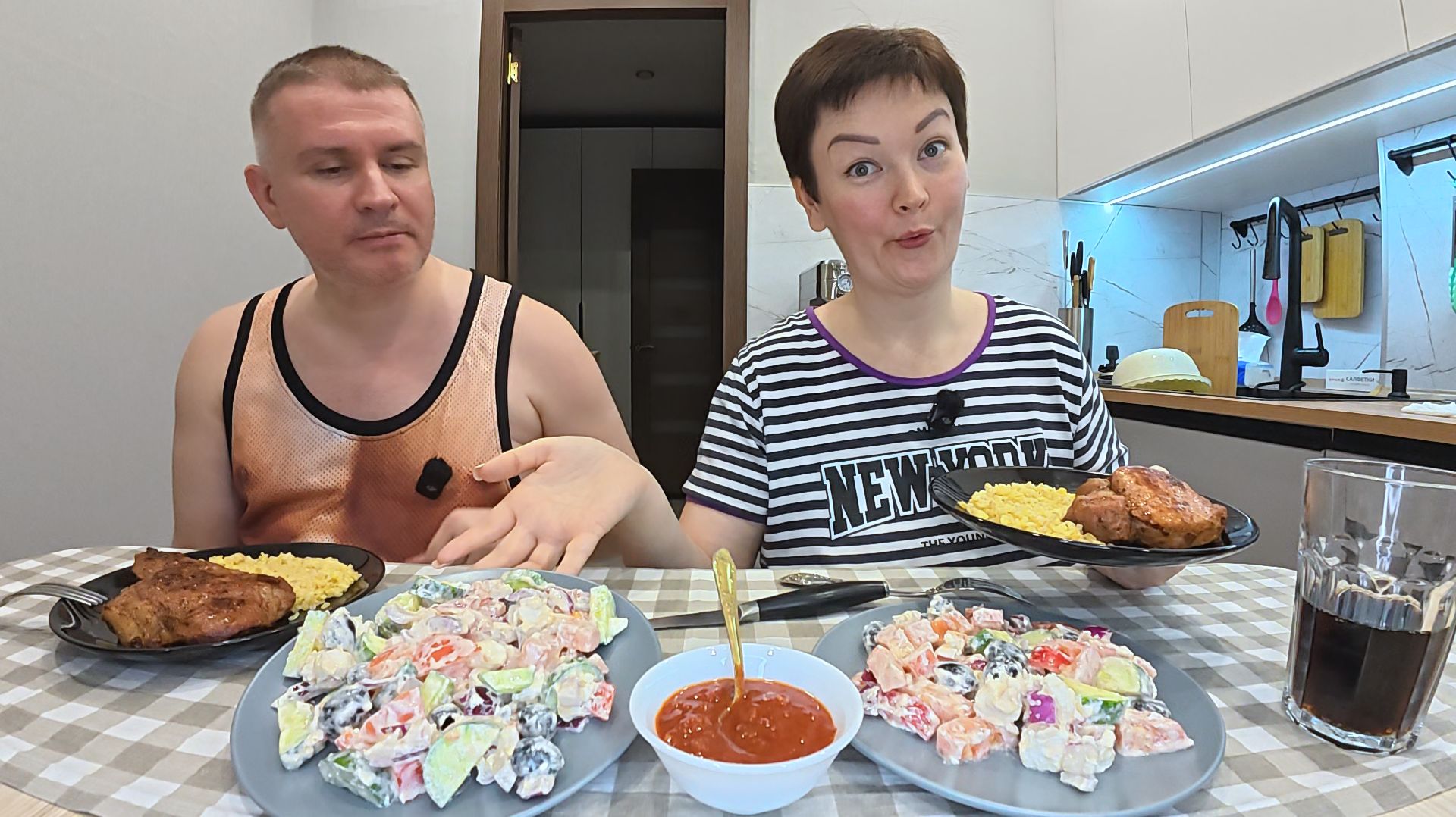 Мукбанг, АСМР, MUKBANG, есть на камеру вкусно, болталка с Пиратская Жизнь Нина и Вовчик