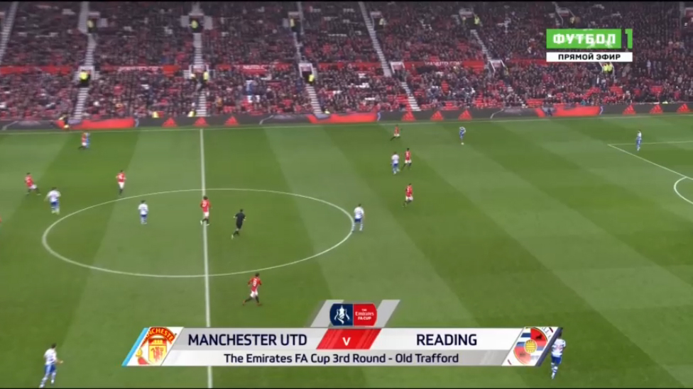 Манчестер Юнайтед - Рединг 4:0 видео