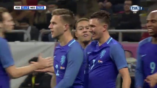 Румыния - Голландия 0:3 видео