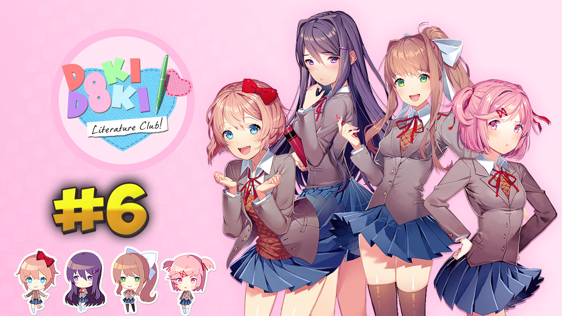 Doki Doki Literature Club Plus! – смотреть онлайн все 6 видео от Doki Doki  Literature Club Plus! в хорошем качестве на RUTUBE