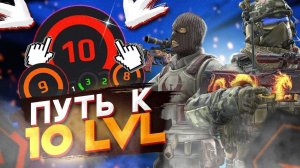 Путь к 10  LVL FACEIT