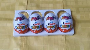 Открываем Киндер Сюрпризы. Open Kinder Surprise.