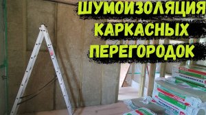 Шумоизоляция каркасного дома