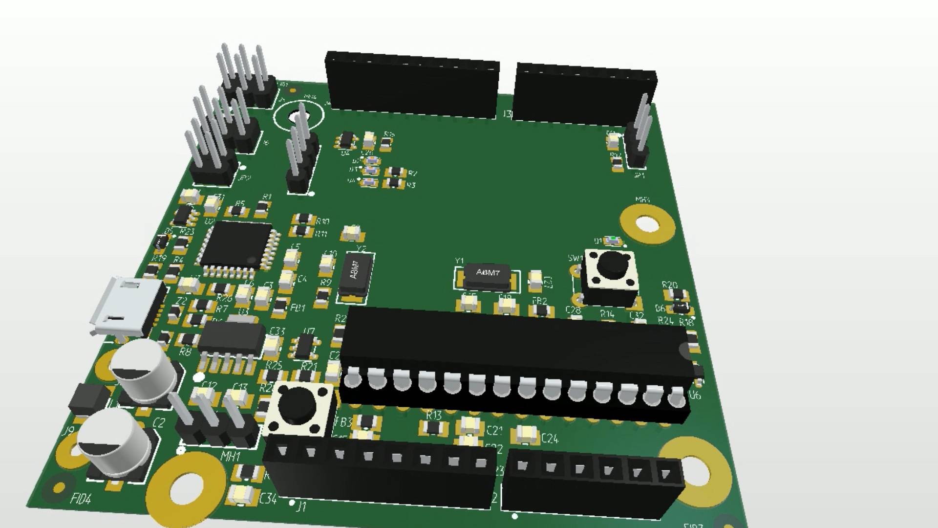 Altium Designer мое проектирование печатной платы