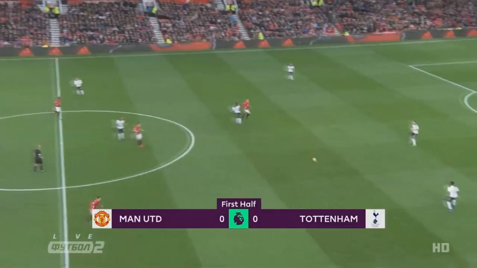 Манчестер Юнайтед - Тоттенхэм 1:0 видео