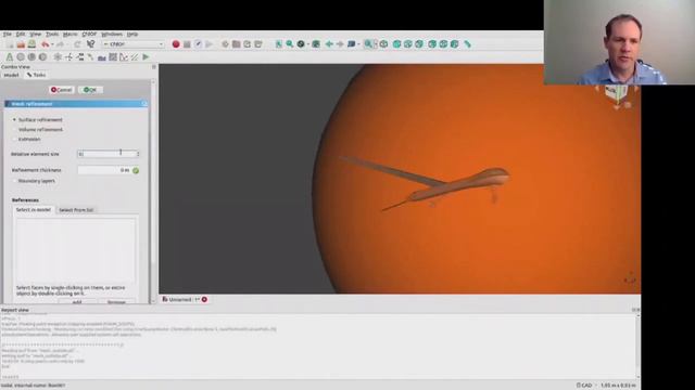 Вычислительная аэрогидродинамика в FreeCAD CFD OF