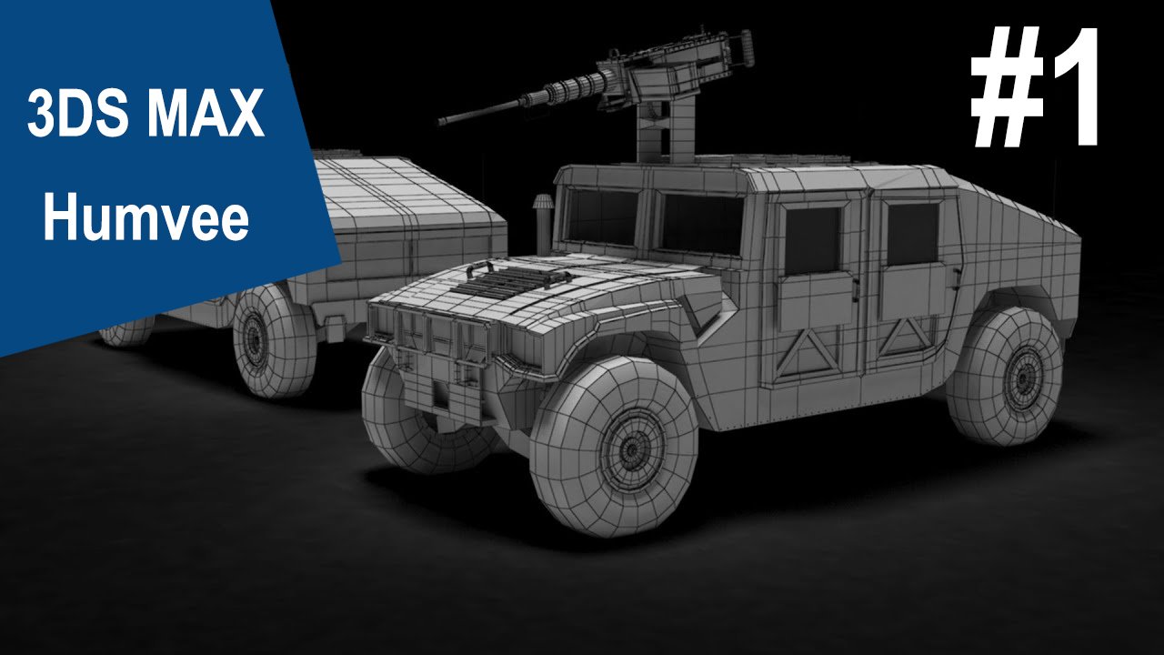 3DS Max - Humvee