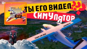 Flight Sim 2018 - полетаем в симуляторе!