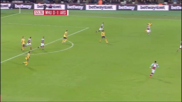 Вест Хэм - Арсенал 1:5 видео