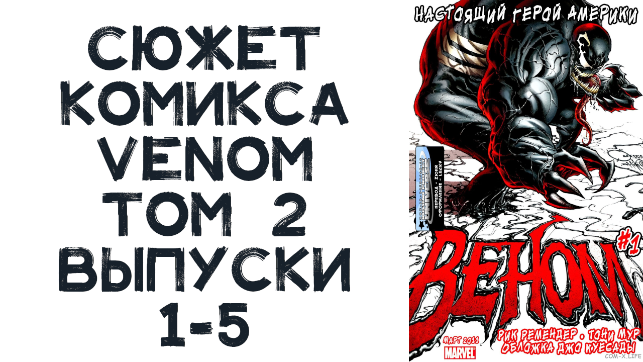 Сюжет комикса Веном том 2