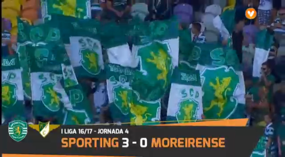 Спортинг Лиссабон - Морейренси 3:0 видео