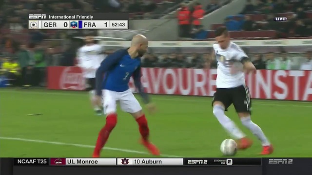 Германия - Франция 2:2 видео